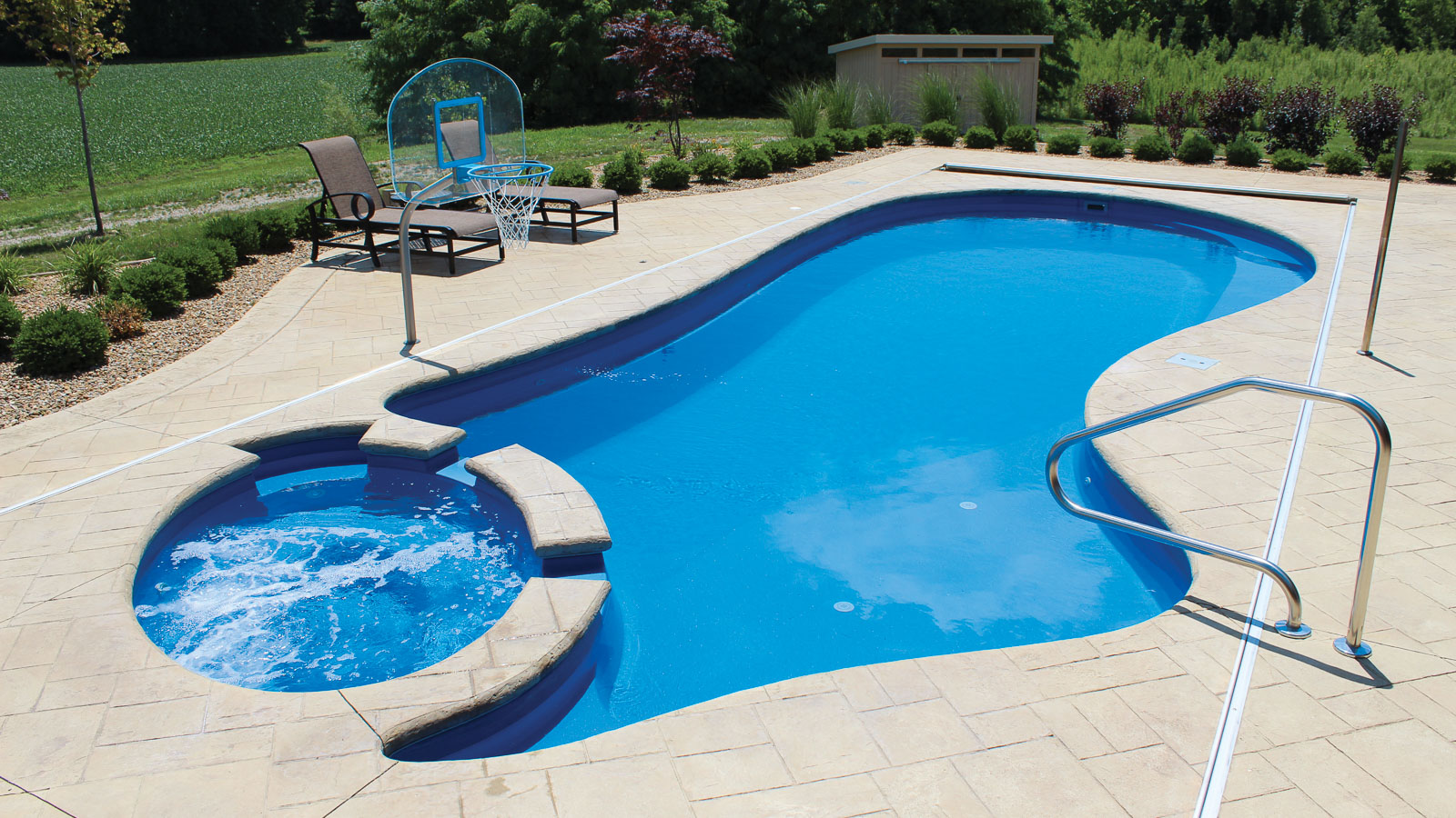 Sunkissed Pools's pool range: the best fiberglass pool designs